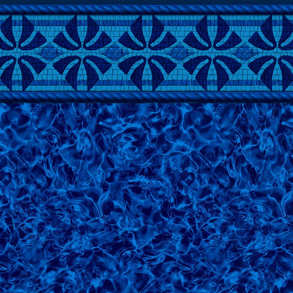 MONTAUK TILE INDIGO ARTIC FLOOR 27 Mil